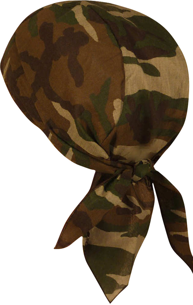 Camouflage Do Rag | MADE IN AMERICA | Green Camo Bandana | Motorcycle ...