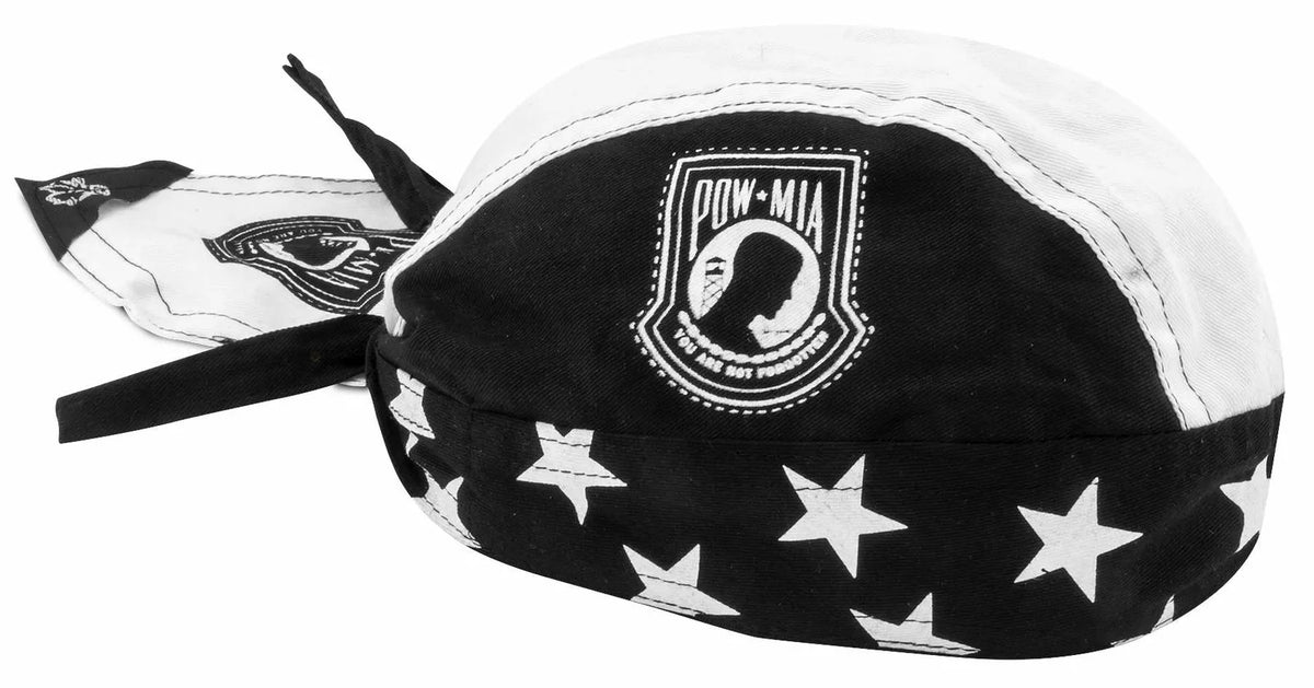 POW MIA Bandana Dorag Cap Prisoner of War Missing in Action You are No ...