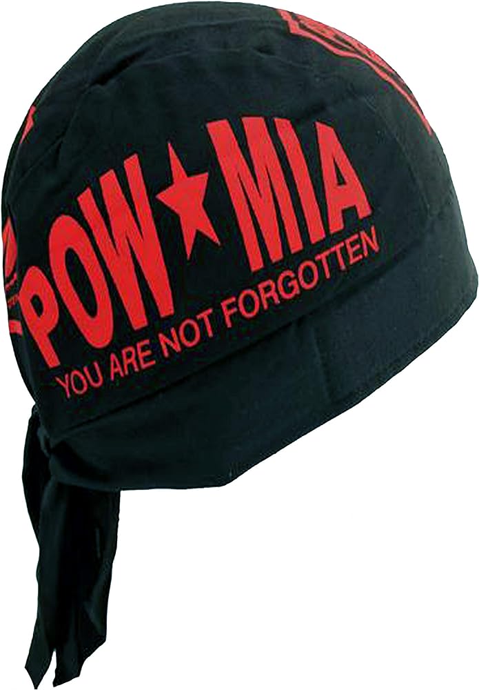 POW MIA Bandana Dorag Cap Prisoner of War Missing in Action You are No ...