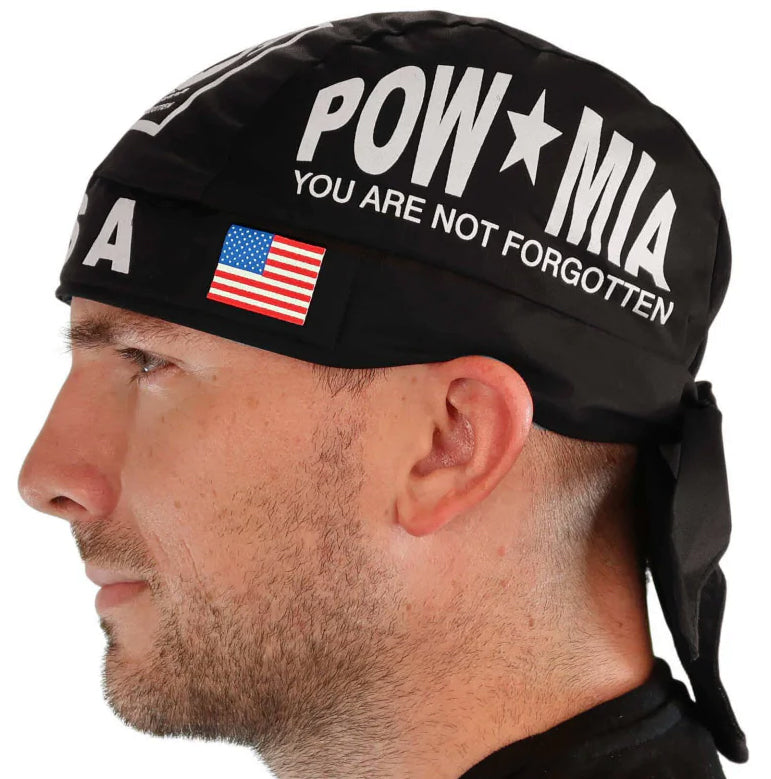 POW MIA Bandana Dorag Cap Prisoner of War Missing in Action You are No ...