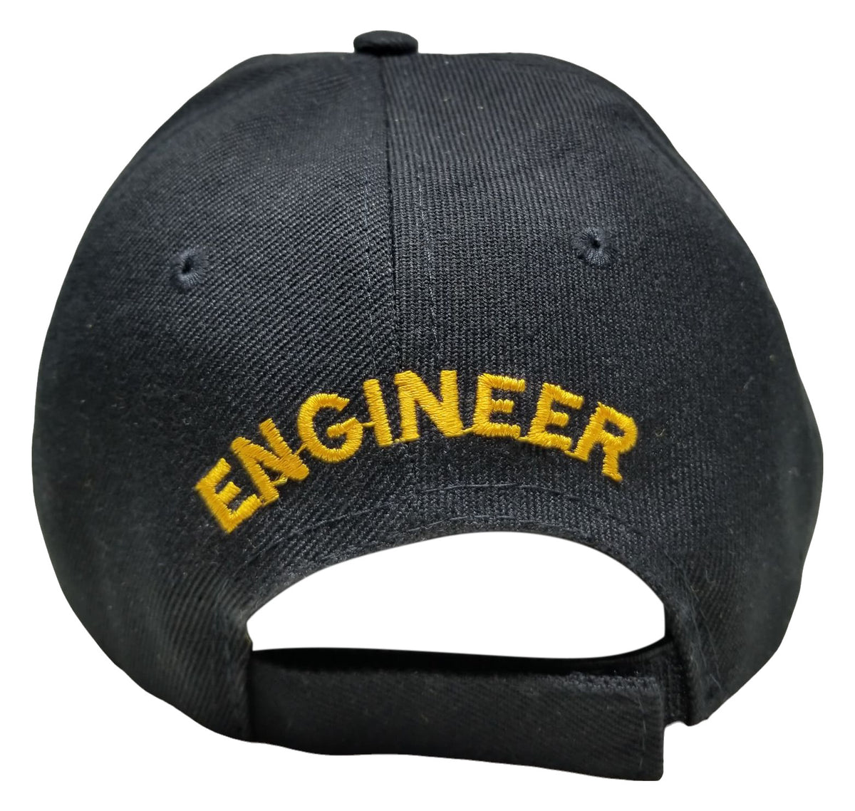 Army Engineer Baseball Cap, Black U.S. Military Hat, Embroidered, Offi ...