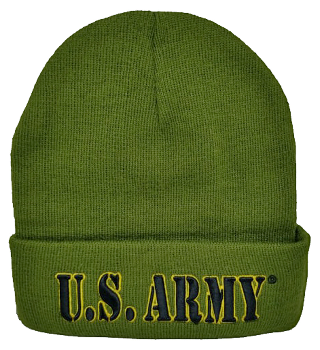 US Army Winter Beanie Ski Hat Knit Cuffed Military Skull Cap – Buy Caps ...