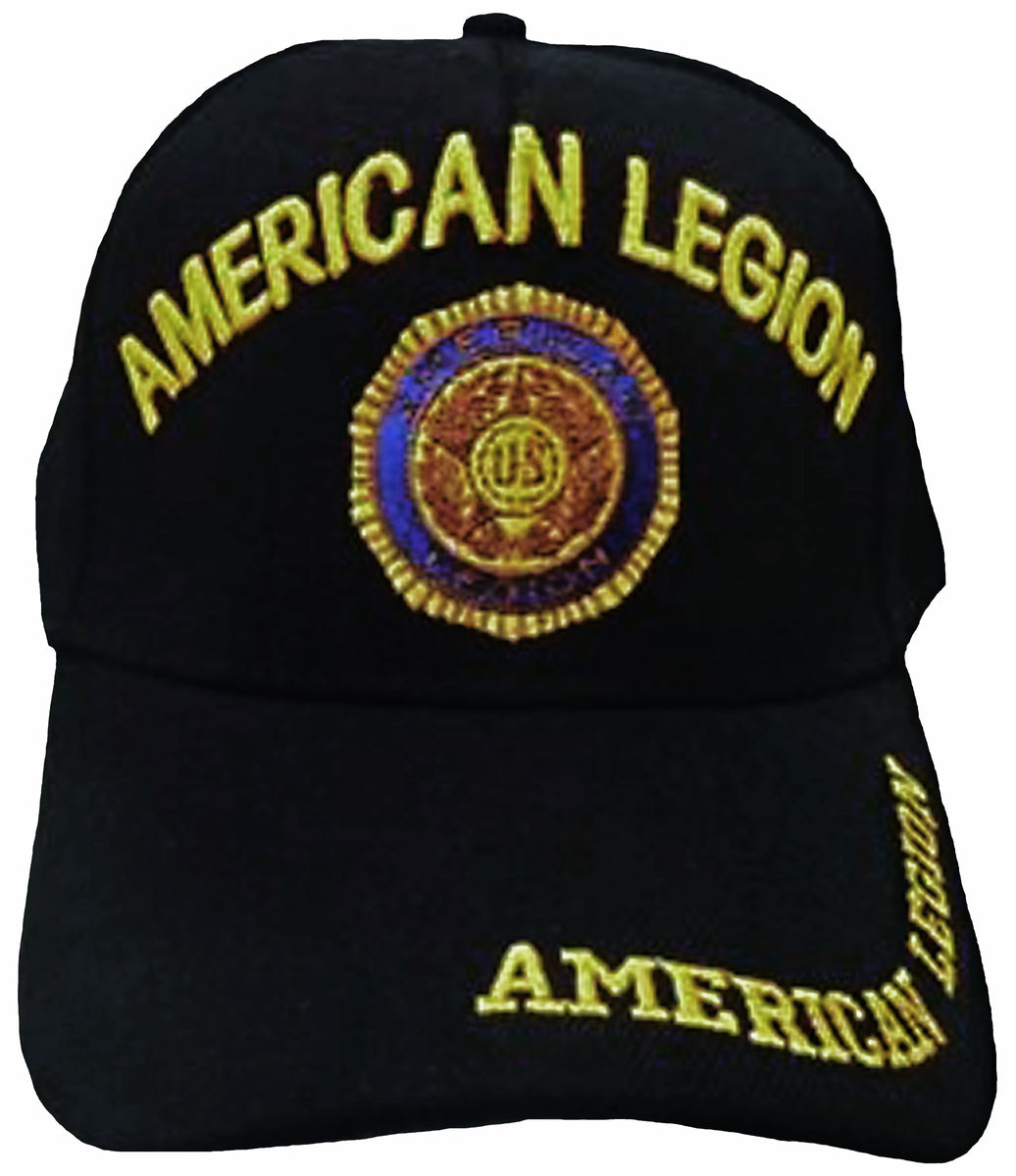CLEARANCE A.Legion Baseball Cap Black Patriotic Hat – Buy Caps and Hats ...