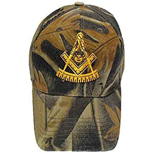 Mason Hat Camouflage Past Master Baseball Cap with Masonic Logo Freema ...