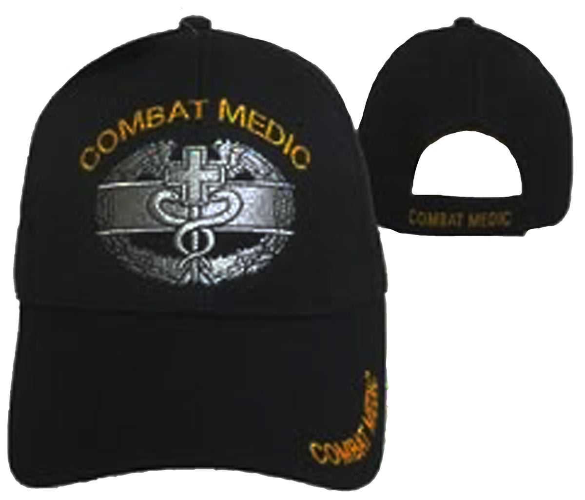 Army Medic Baseball Cap, Black U.S. Military Hat, Officially Licensed ...