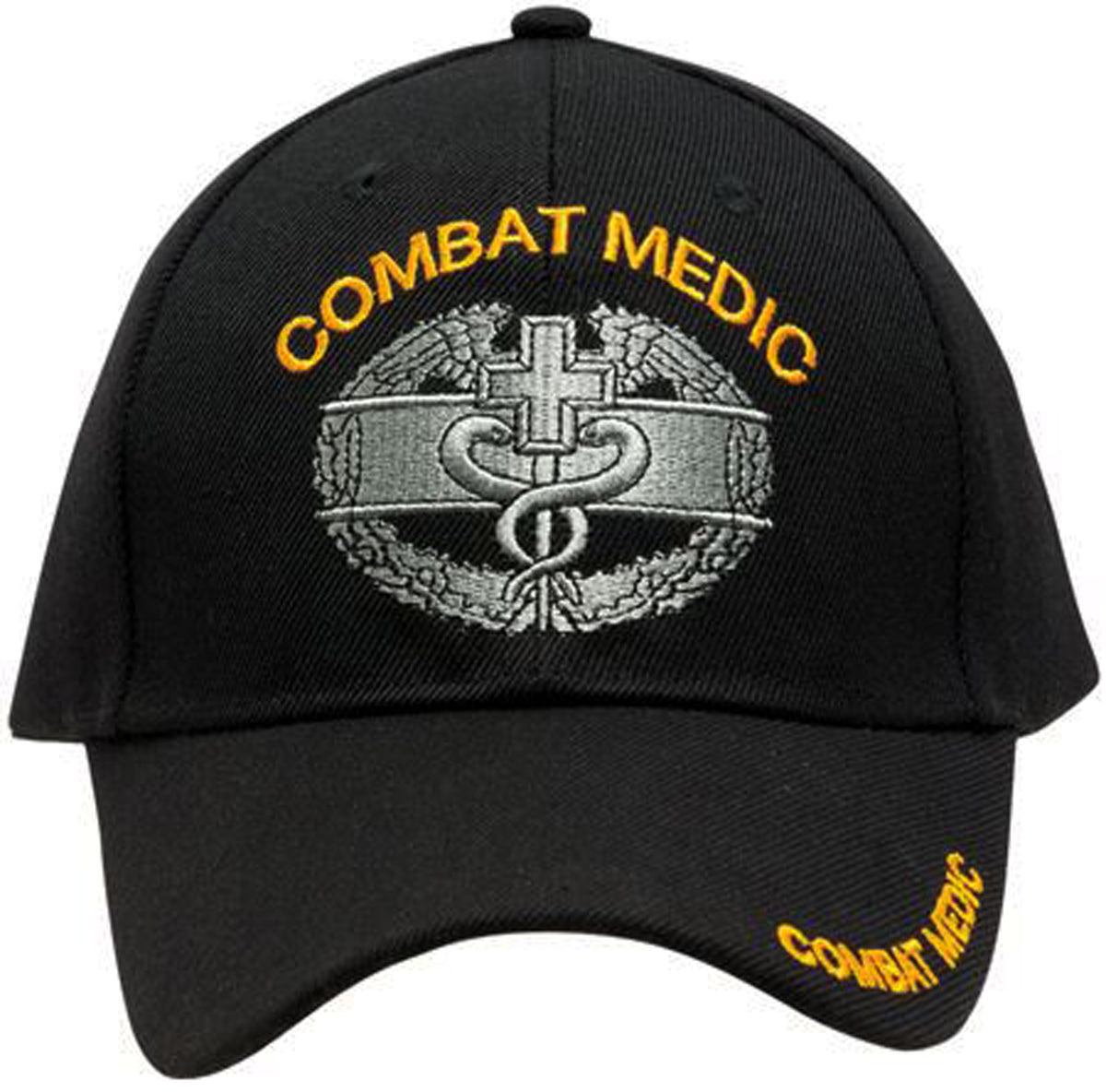 Army Medic Baseball Cap, Black U.S. Military Hat, Officially Licensed ...